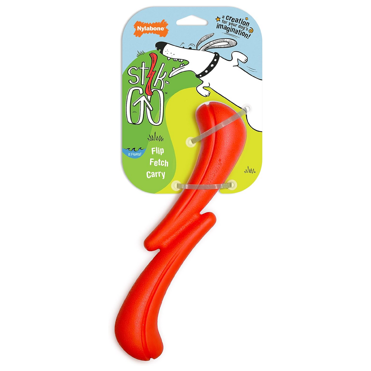 NYLABONE STIK GO ORANGE FLOTY – American Pets Panama