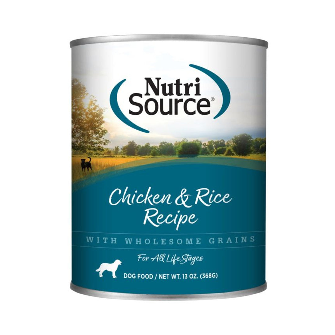 Nutrisource Chicken & Rice Formula Dog Food 13 Oz – American Pets Panama