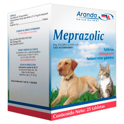 Aranda Meprazolic 25 Tabletas Omeprazol Venta Por Unidad – American ...