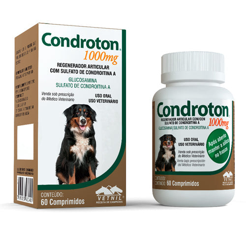 condroton 1000 mg 60 comprimidos – American Pets Panama
