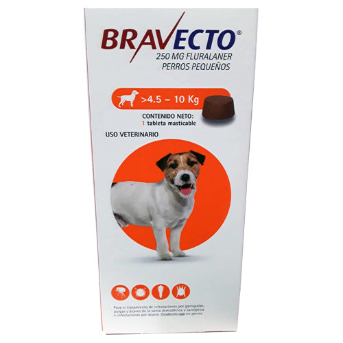 BRAVECTO 500 MG X 1 TABLETA (10KG A 20KG) VERDE – American Pets Panama