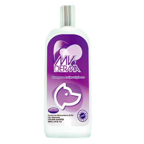 Mv derma Shampoo Antipruriginoso Color Morado Mv20214 – American Pets ...