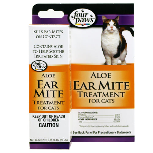 Four Paws Ear Mite Remedy Cat 75 Oz – American Pets Panama