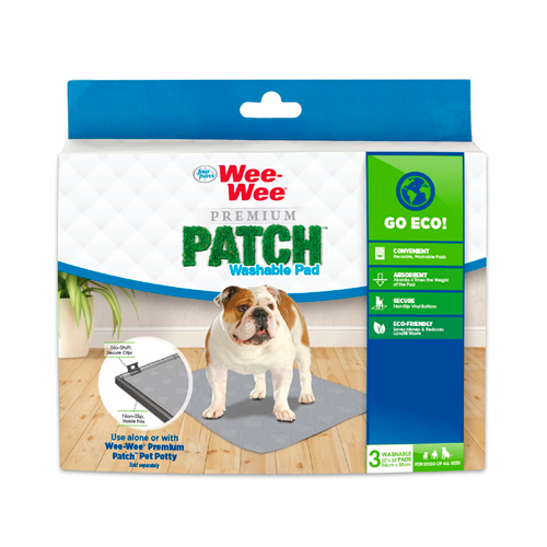 WEE WEE PREMIUM PATCH WASHABLE PAD 1 UNID – American Pets Panama