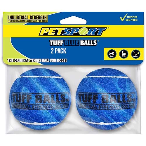 Pet Sport Tuff Blue Ball 2 Pk – American Pets Panama