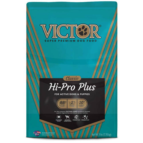 Victor classic Hi-Pro Plus For Active Dogs And Puppies 5 Lbs – American ...