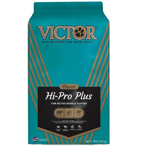 Victor classic Hi-Pro Plus For Active Dogs And Puppies 40 Lbs ...