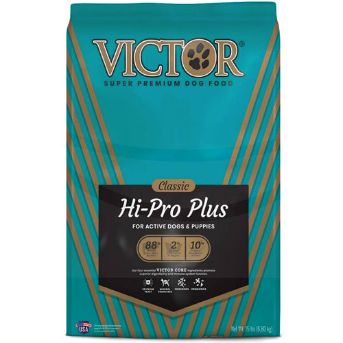 Victor classic Hi-Pro Plus For Active Dog And Puppies 15 Lbs – American ...
